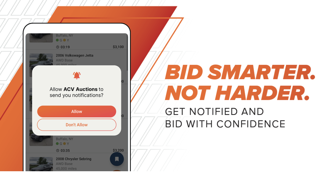 Customize Auction Notifications: Never Miss Out! | ACV Auctions